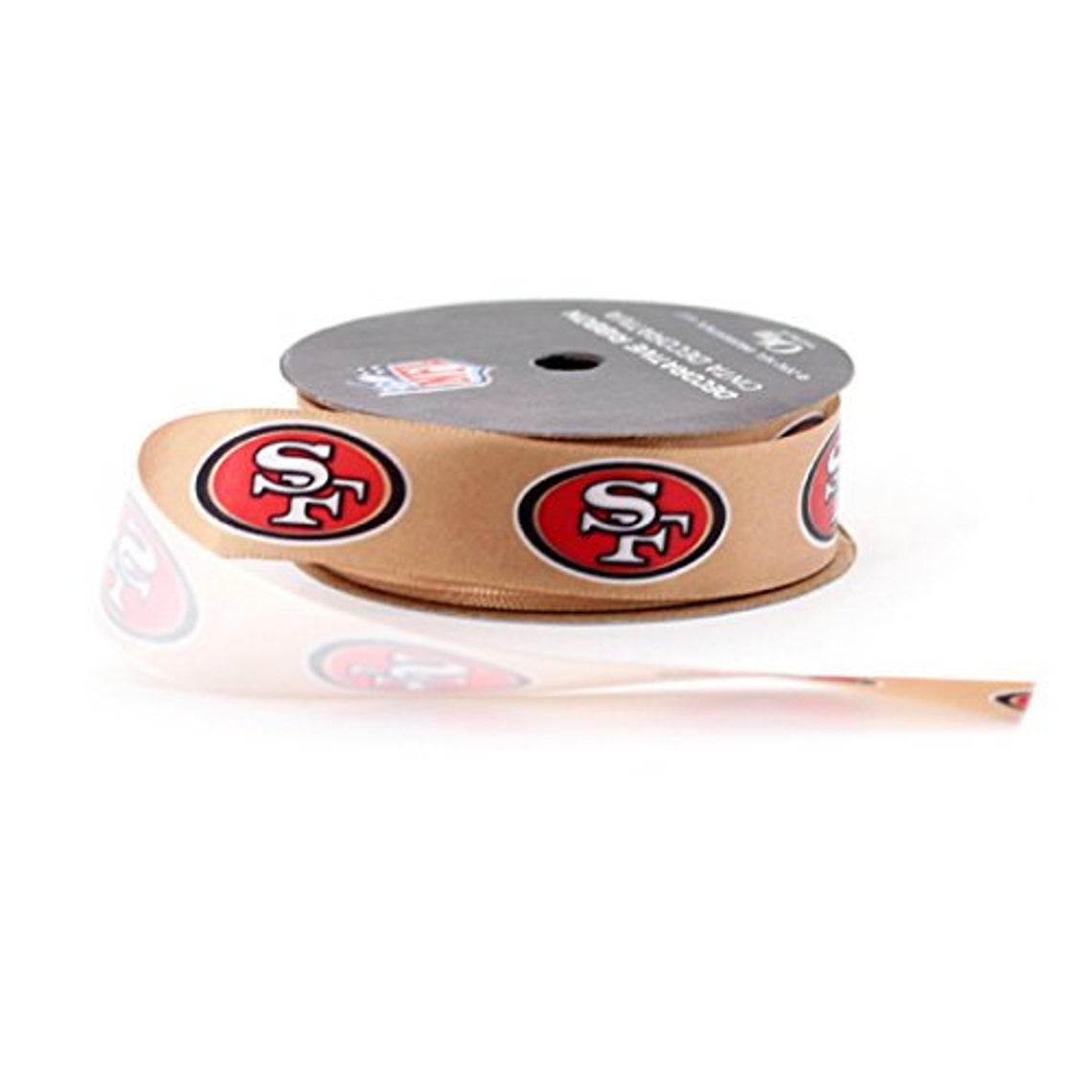 San Francisco 49ers NFL Ribbon – Zip Sew Craft